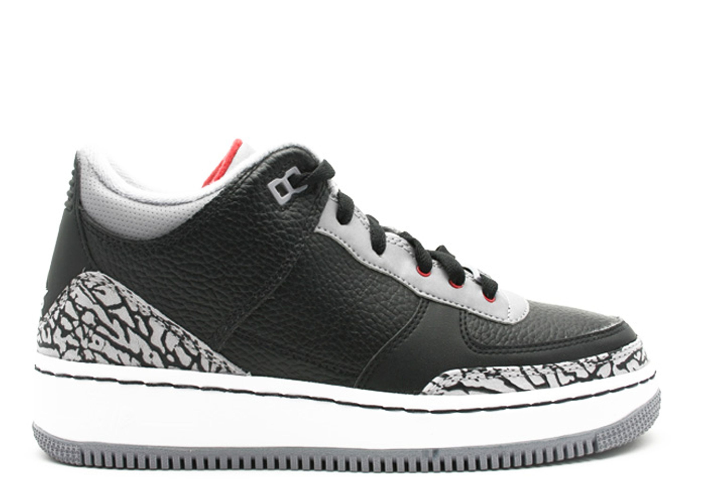 Air Jordan Fusion 3 Gs - Air Jordan - 323947 061 - black/fire red ...