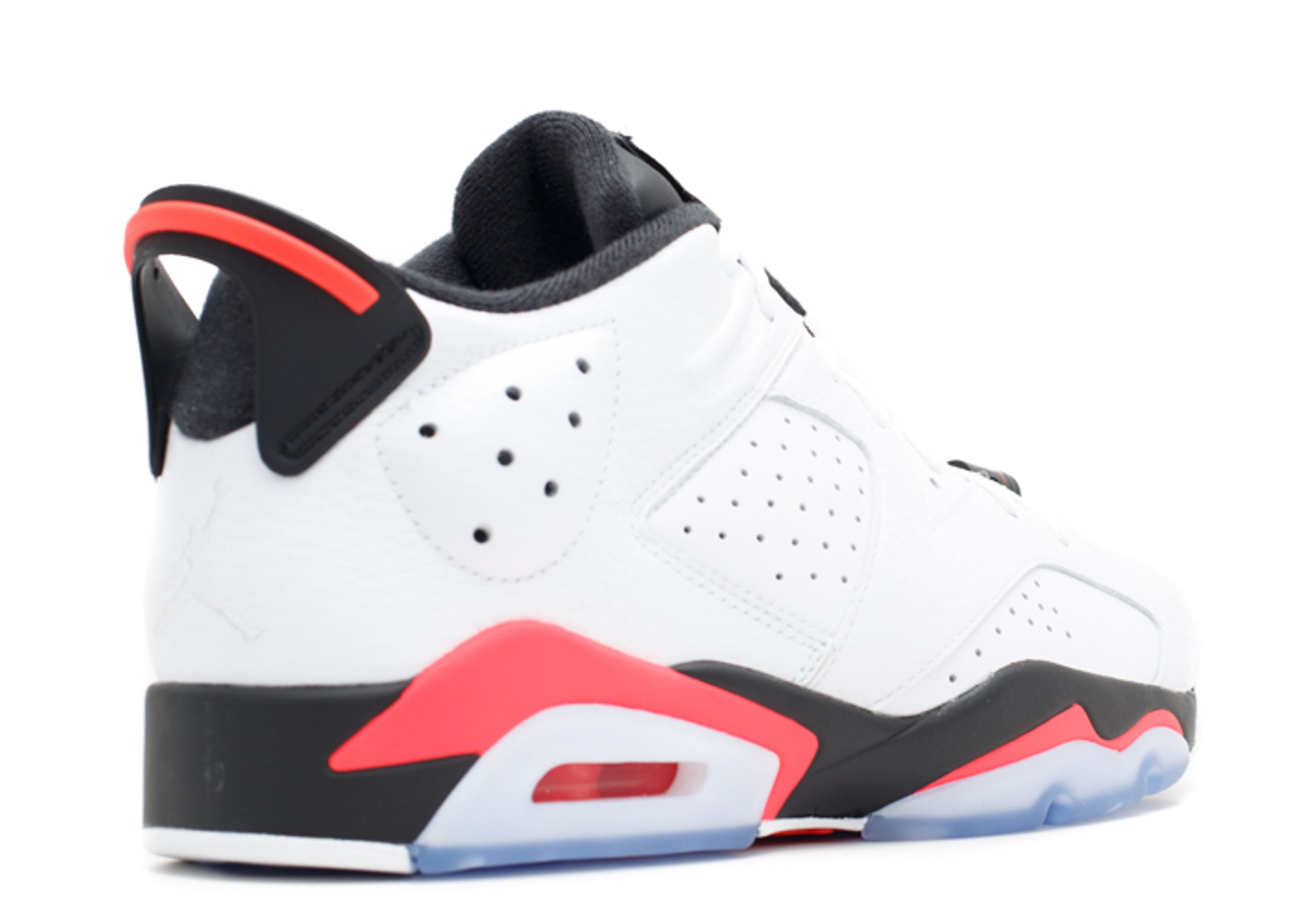 Air Jordan 6 Low 'White Infrared' - Air Jordan - 304401 123 - white ...