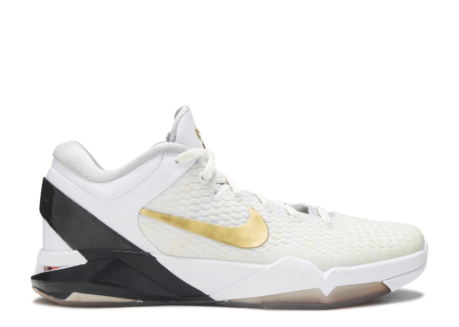 Zoom Kobe 7 System Elite 'Home' - Nike - 511371 100 - white/metallic ...