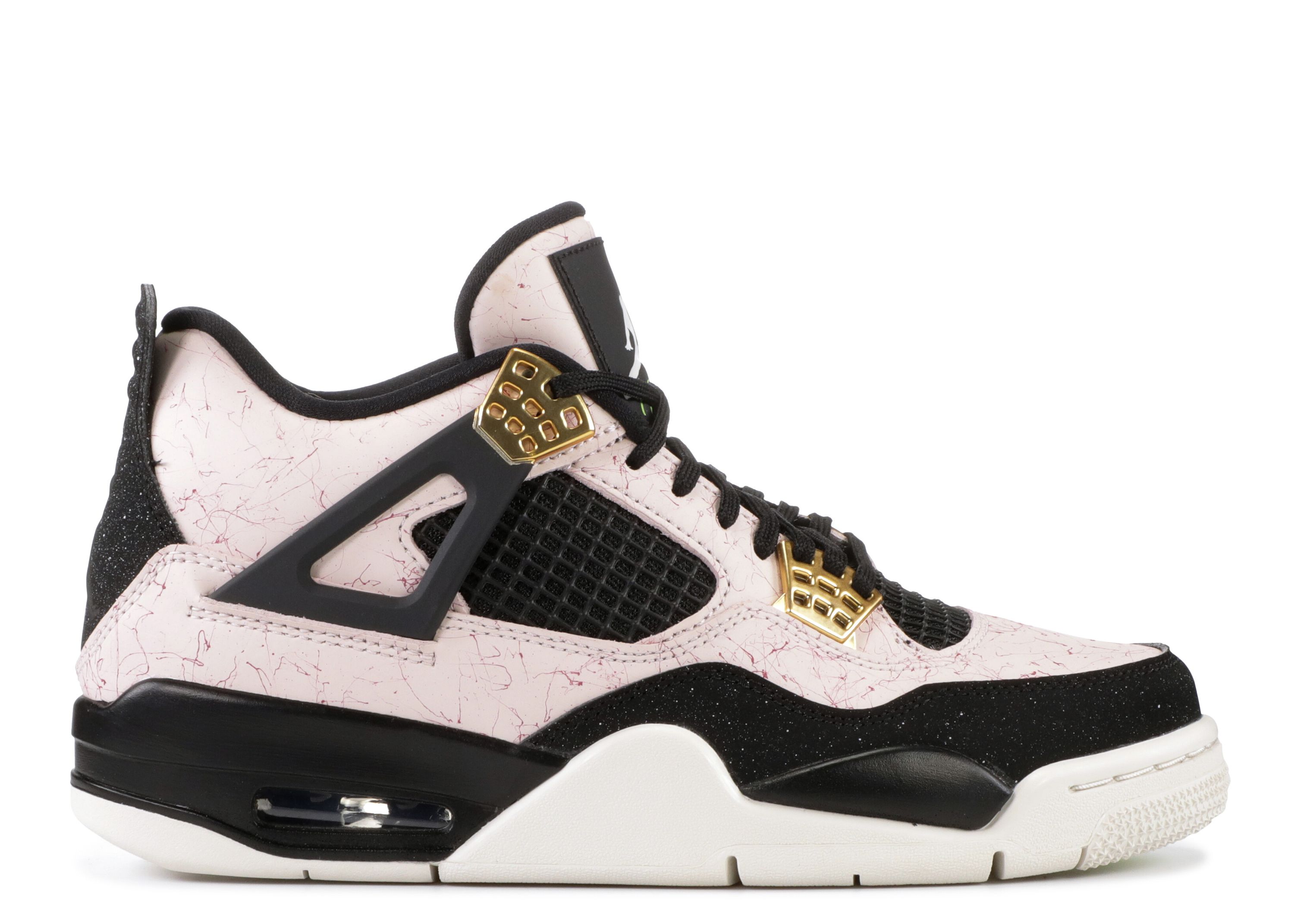 Wmns Air Jordan 4 Retro 'Splatter' - Air Jordan - AQ9129 601 - silt red ...