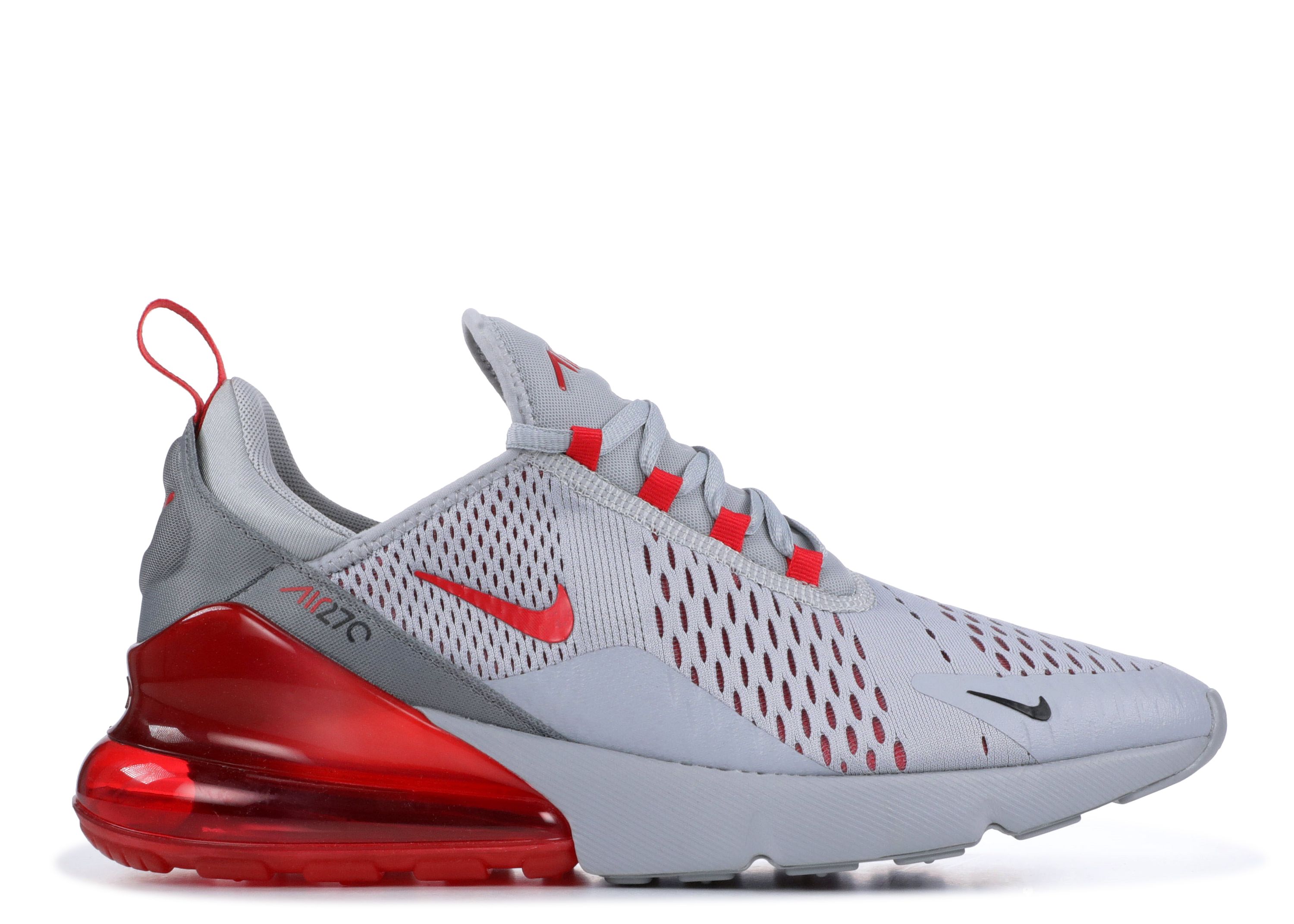 Air Max 270 'Wolf Grey Red' - Nike - AH8050 018 - wolf grey/university ...