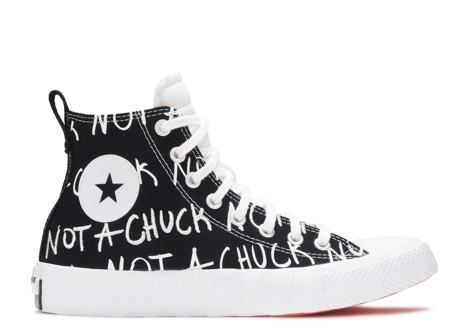 UNT1TL3D High GS 'Not A Chuck' - Converse - 266514C - black/white/bold ...