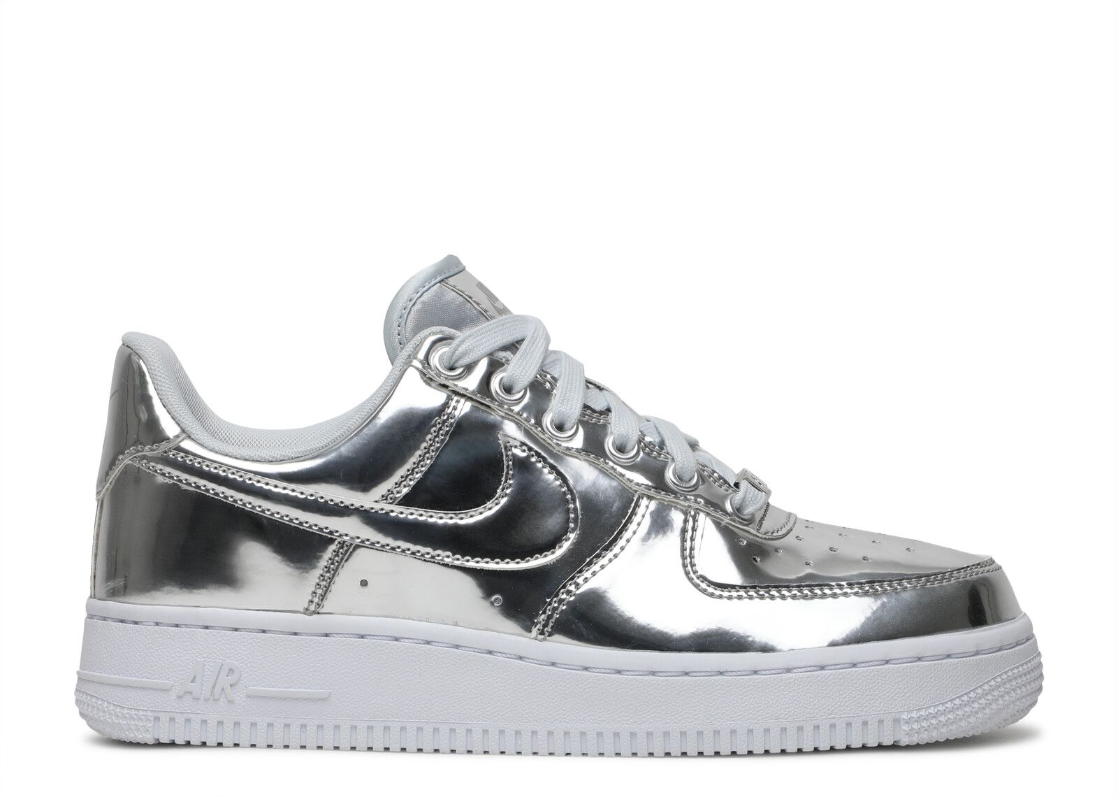 Wmns Air Force 1 SP 'Liquid Metal Chrome' - Nike - CQ6566 001 - chrome ...