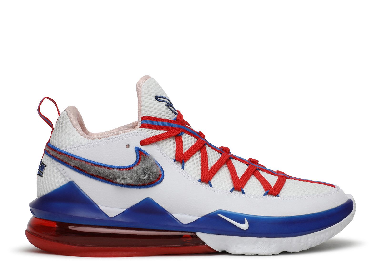 LeBron 17 Low 'Tune Squad' - Nike - CD5007 100 - white/white/university ...