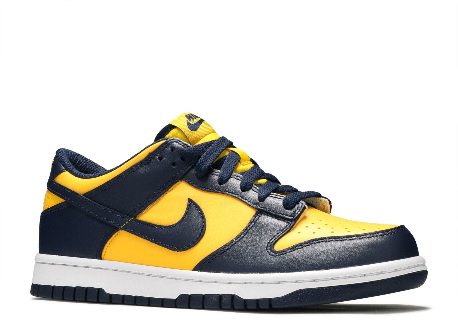 Dunk Low GS 'Michigan' 2021 - Nike - CW1590 700 - varsity maize/white ...