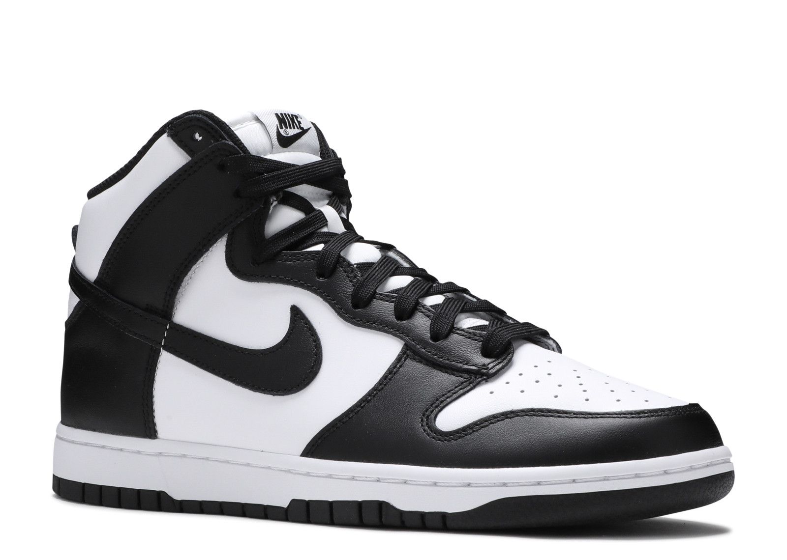 Dunk High 'Black White' - Nike - DD1399 105 - white/black/total orange ...