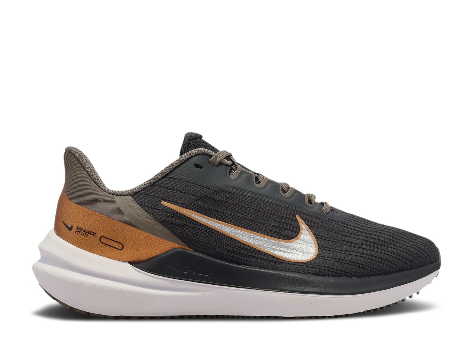 Wmns Air Winflo 9 'Grey Metallic Copper' - Nike - DD8686 005 - dark ...