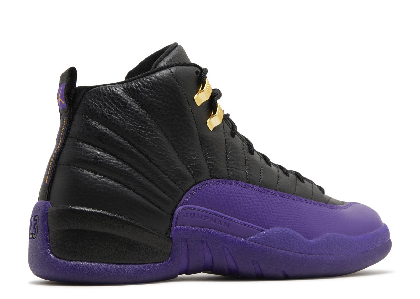 Air Jordan 12 Retro 'Field Purple' - Air Jordan - CT8013 057 - black/field purple/metallic gold ...