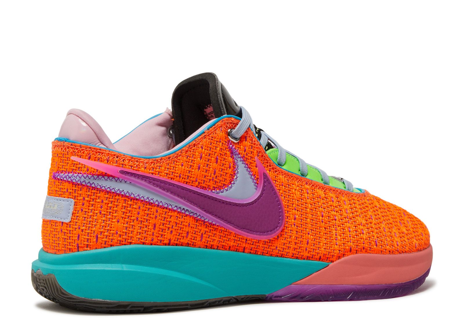 LeBron 20 'Chosen 1' - Nike - DJ5423 800 - total orange/vivid purple ...