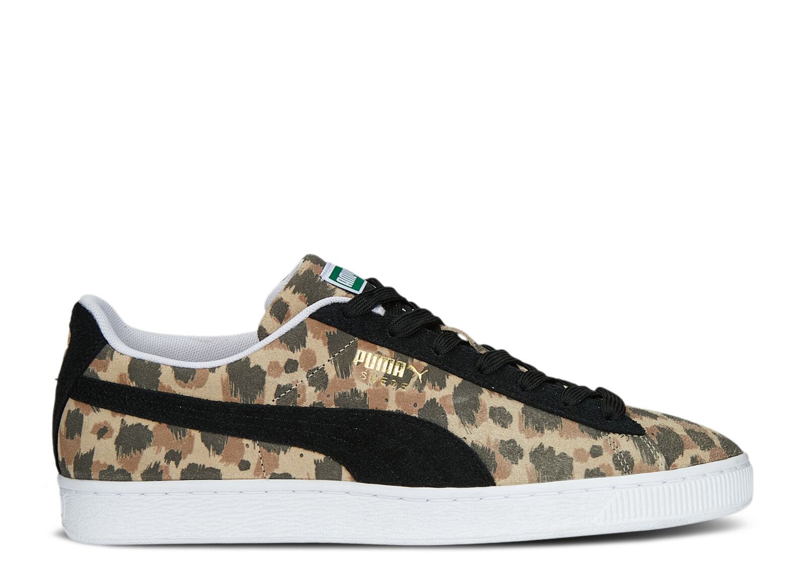 Suede 'Animal Print Granola' - Puma - 391108 01 - granola/black/white ...