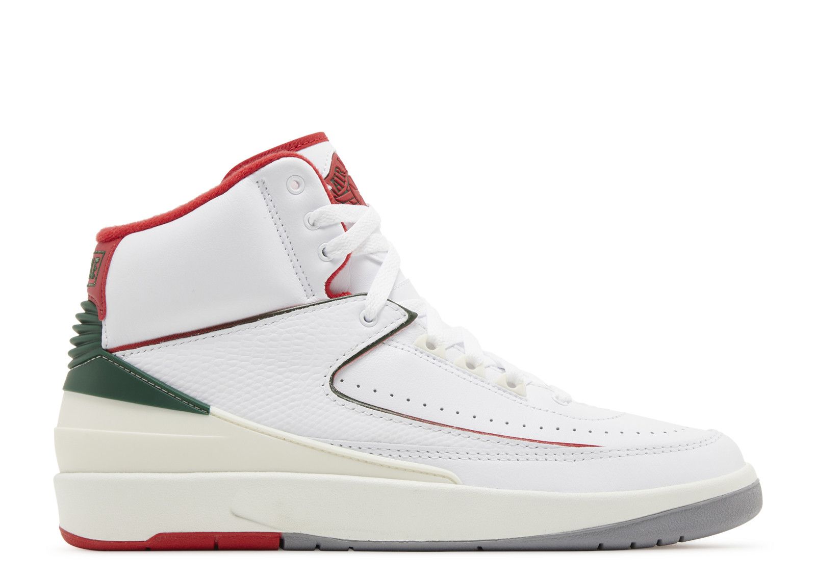 Air Jordan 2 Retro 'Italy' - Air Jordan - DR8884 101 - white/fire red ...