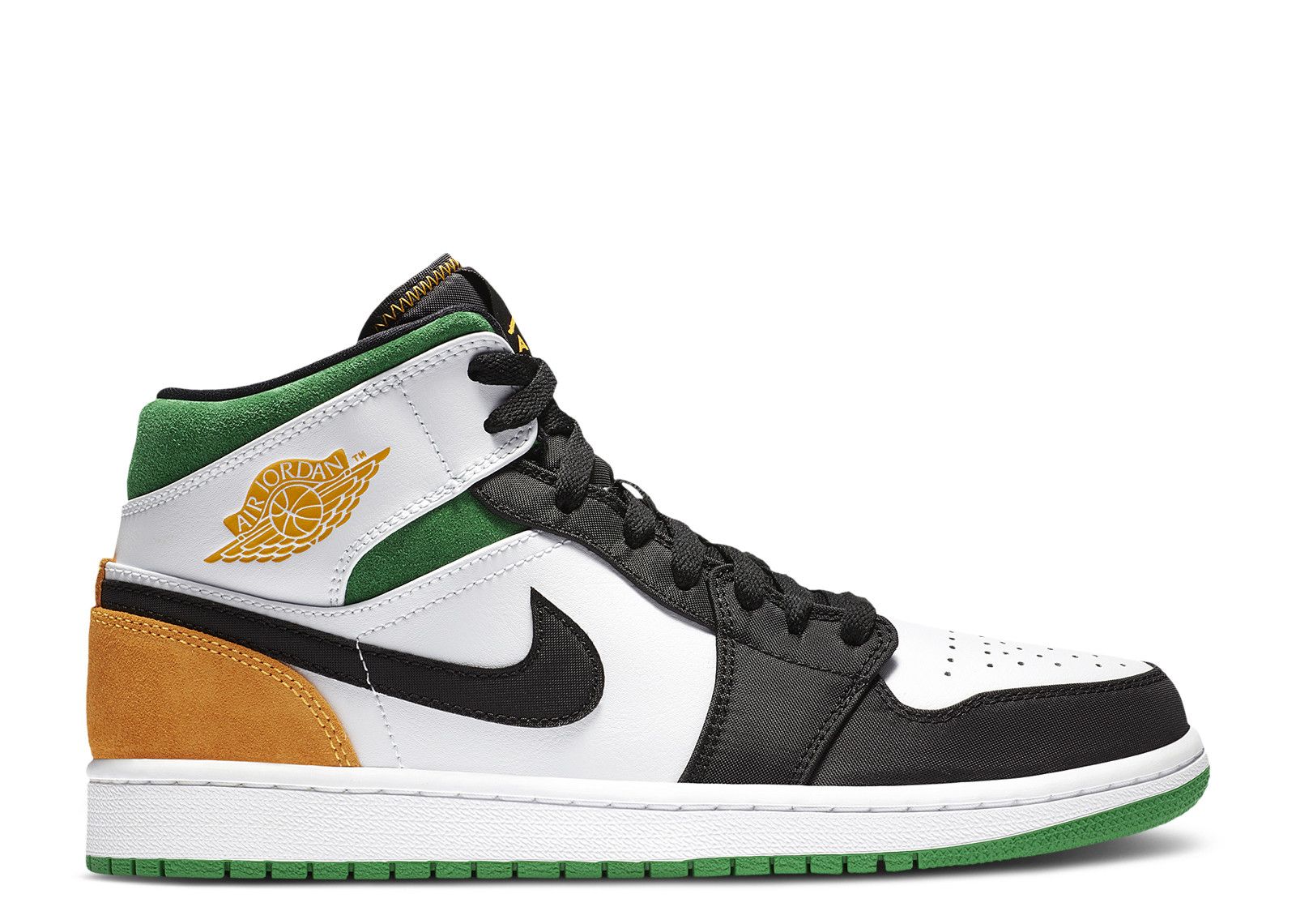 Air Jordan 1 Mid SE 'Oakland' Sample - Air Jordan - 675837 XC - white ...