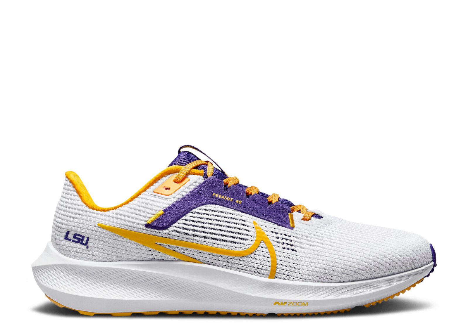Air Zoom Pegasus 40 'LSU' - Nike - DZ5959 100 - white/court purple ...