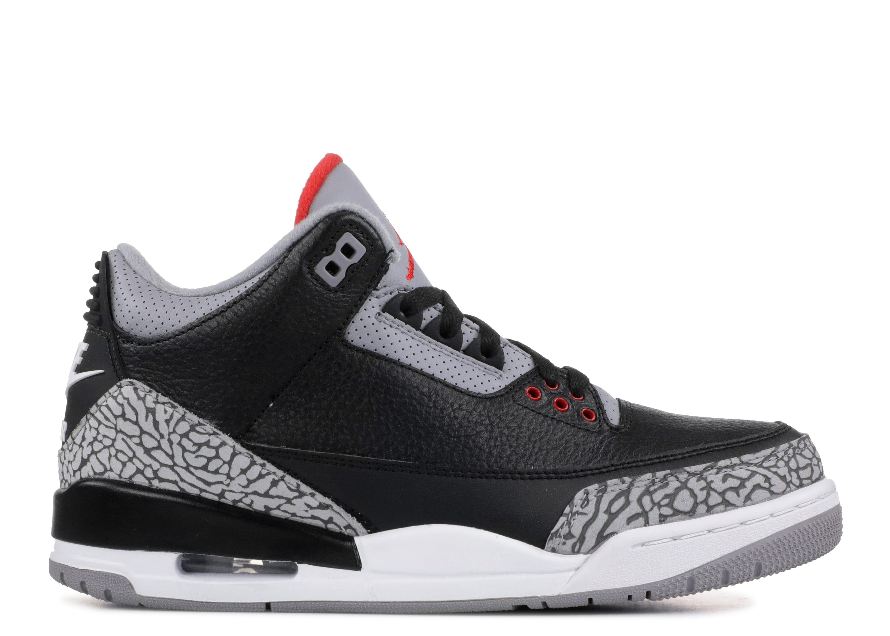 Air Jordan 3 Retro OG 'Black Cement' 2018 - Air Jordan - 854262 001 ...