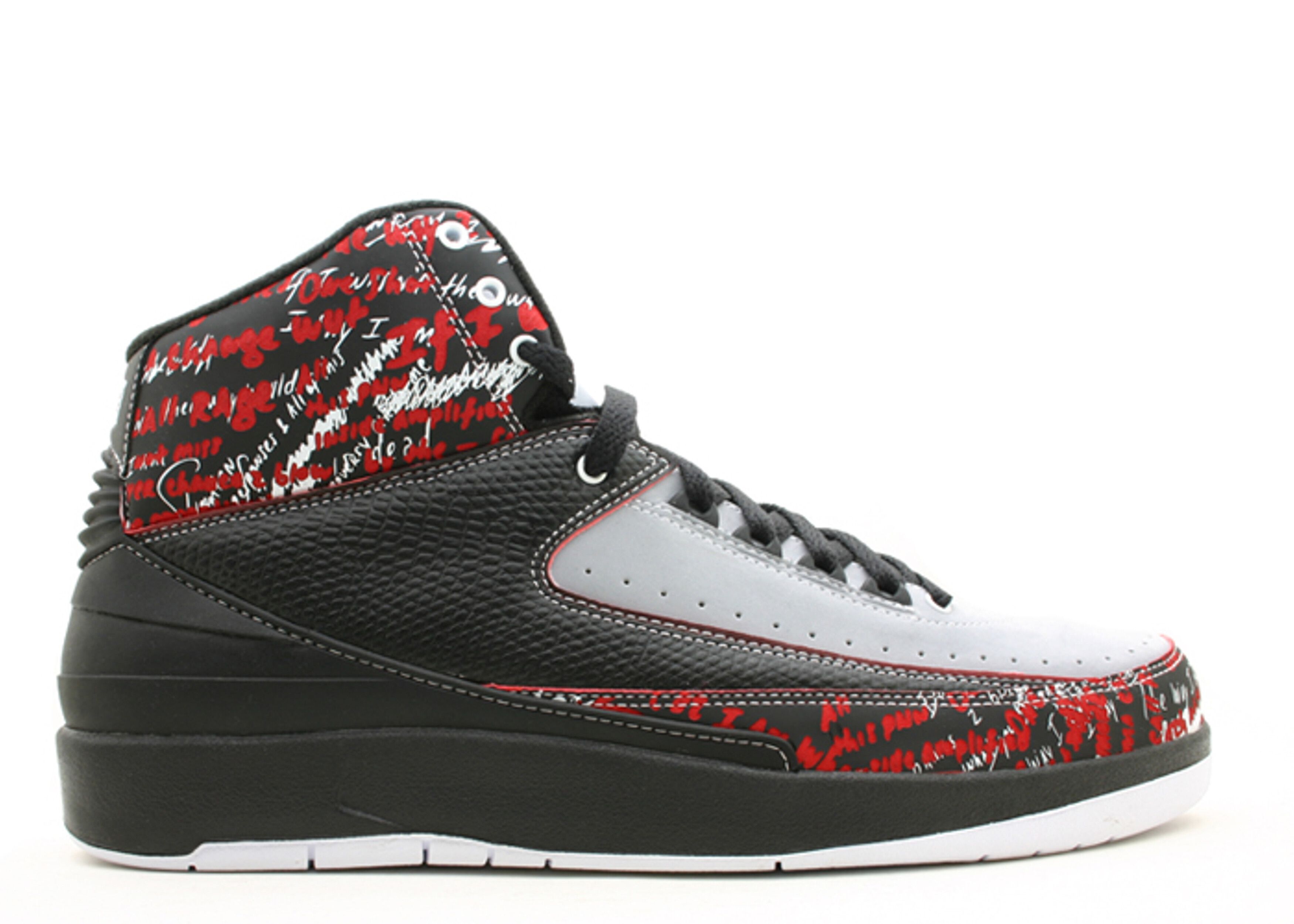 Air Jordan 2 Retro 'Eminem' - Air Jordan - 308308 002 - black/stealth ...