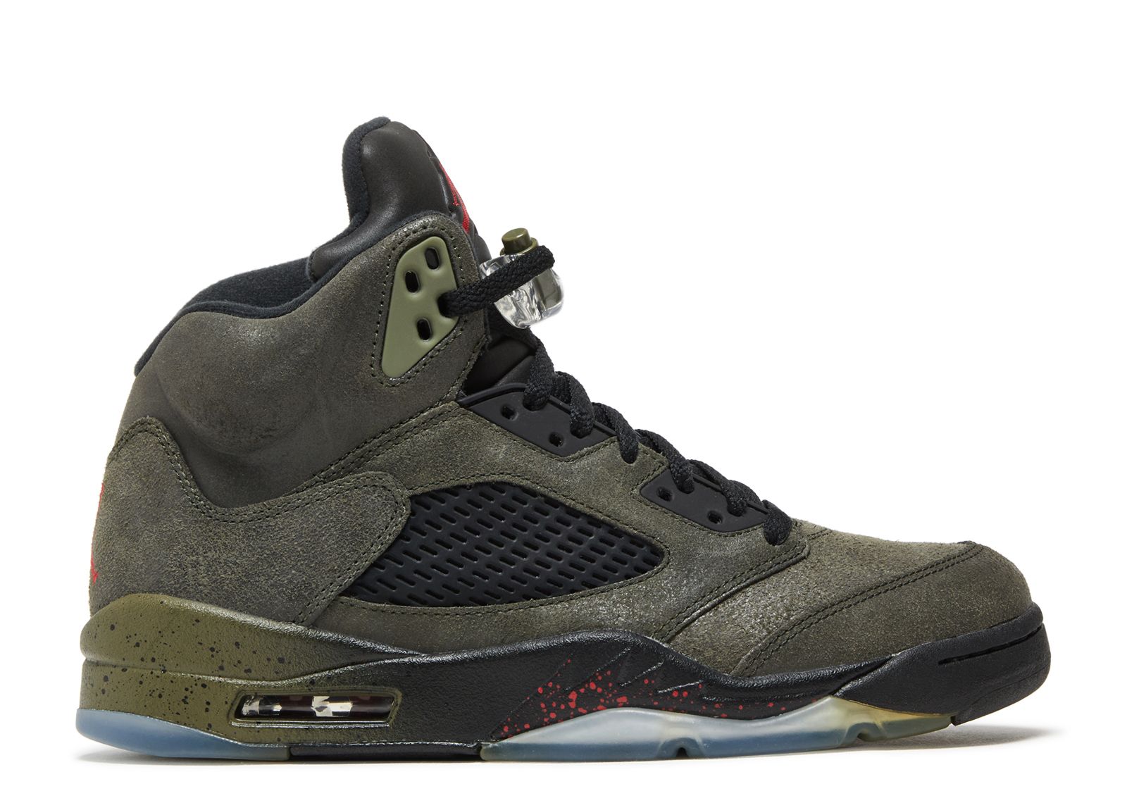 Air Jordan 5 Retro 'Fear' - Air Jordan - 626971 350 - sequoia/fire red ...