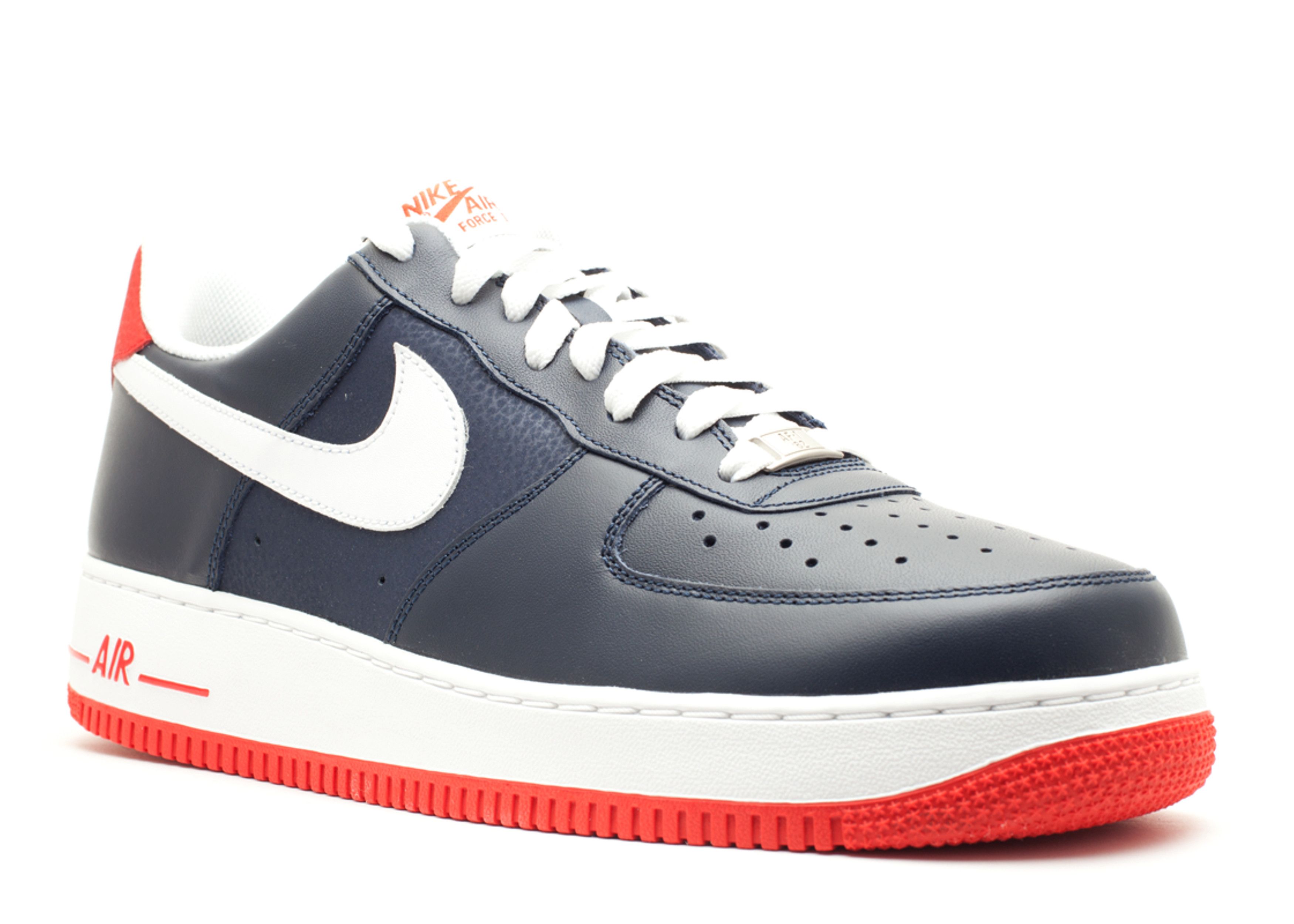 Air Force 1 '07 'Obsidian Red' - Nike - 315122 403 - obsidian/whte ...