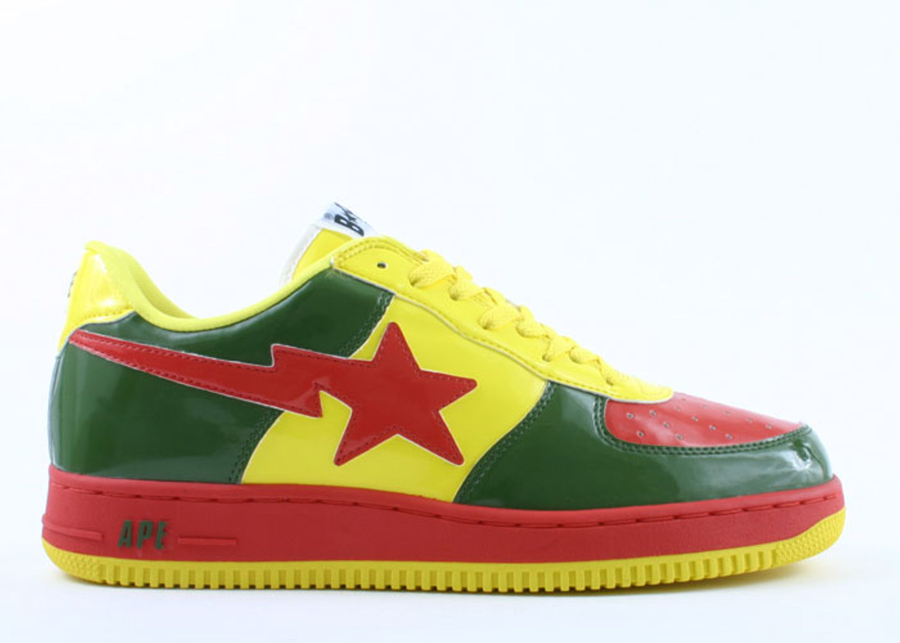 Bapesta FS 001 Low 'Green Red' - BAPE - 494 - green/red | Flight Club