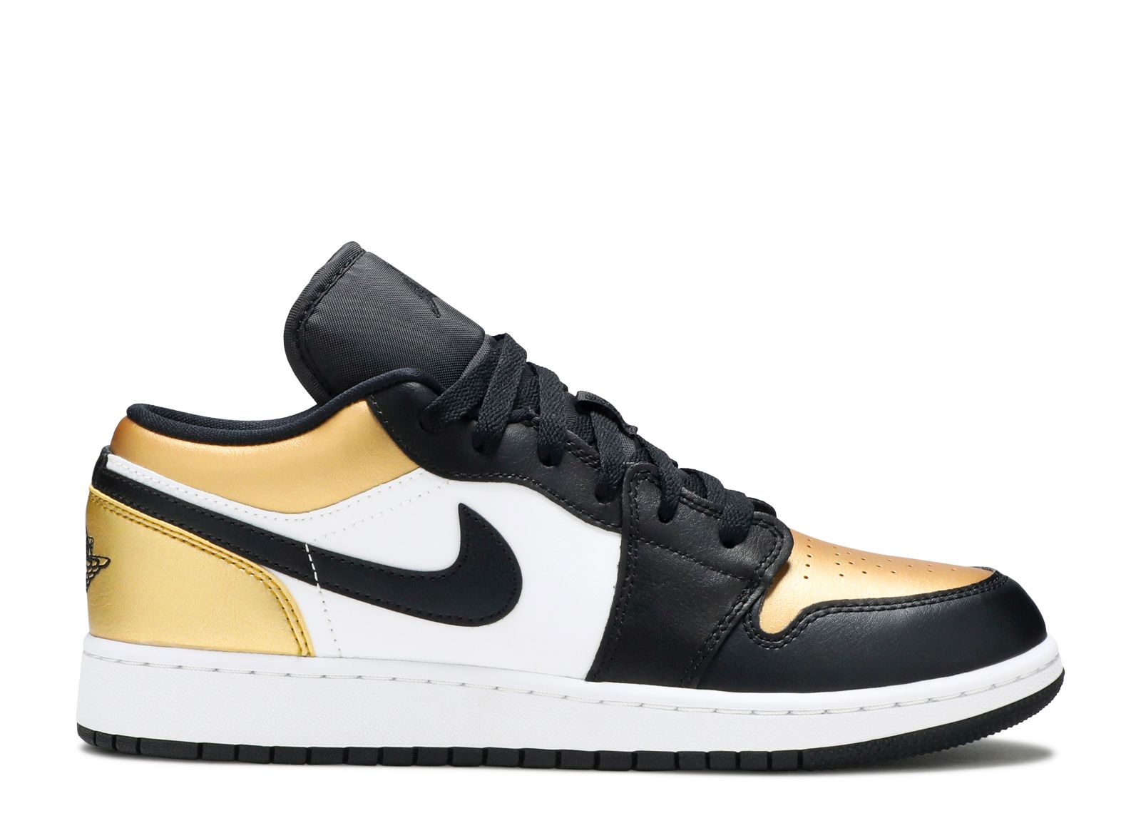 Air Jordan 1 Low GS 'Gold Toe' - Air Jordan - CQ9487 700 - metallic ...