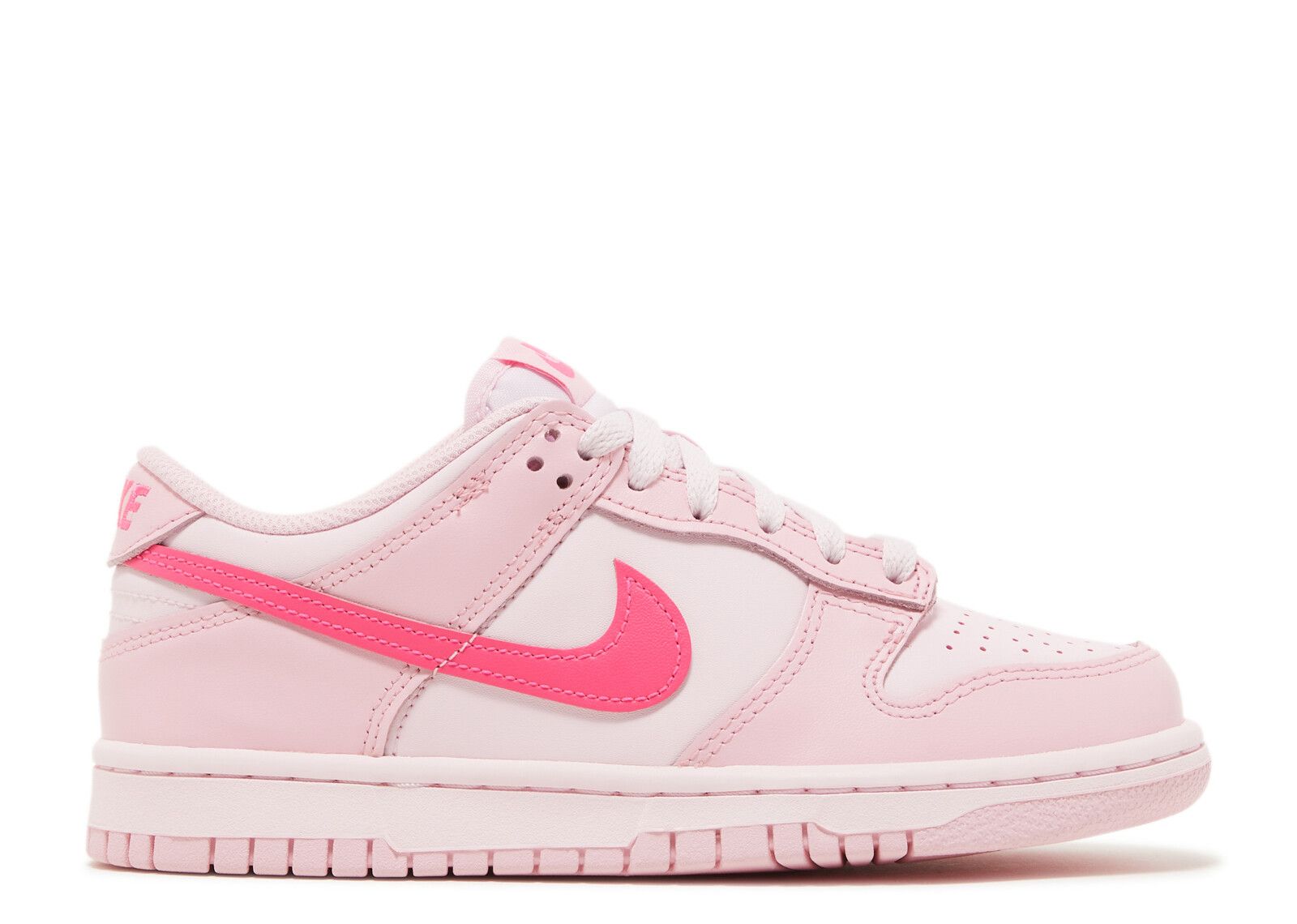 Dunk Low GS 'Triple Pink' - Nike - DH9765 600 - medium soft pink/hyper ...