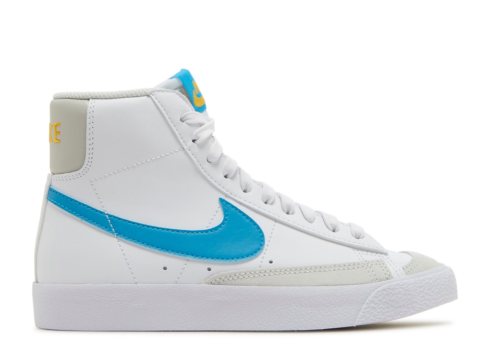 Blazer Mid '77 GS 'White Laser Blue' - Nike - DA4086 107 - white/yellow ...