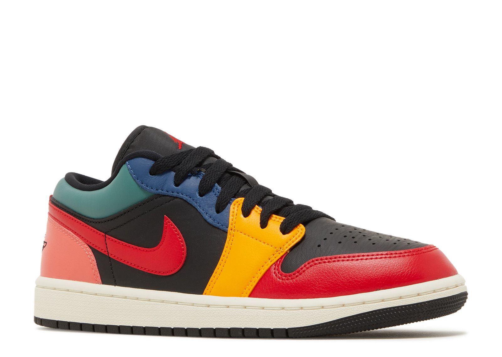 Wmns Air Jordan 1 Low SE 'Black Multi Color' - Air Jordan - DN3739 060 ...