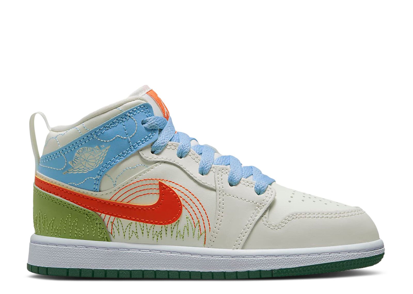 Air Jordan 1 Mid SE PS 'Stitch' - Air Jordan - DX2461 100 - sail ...