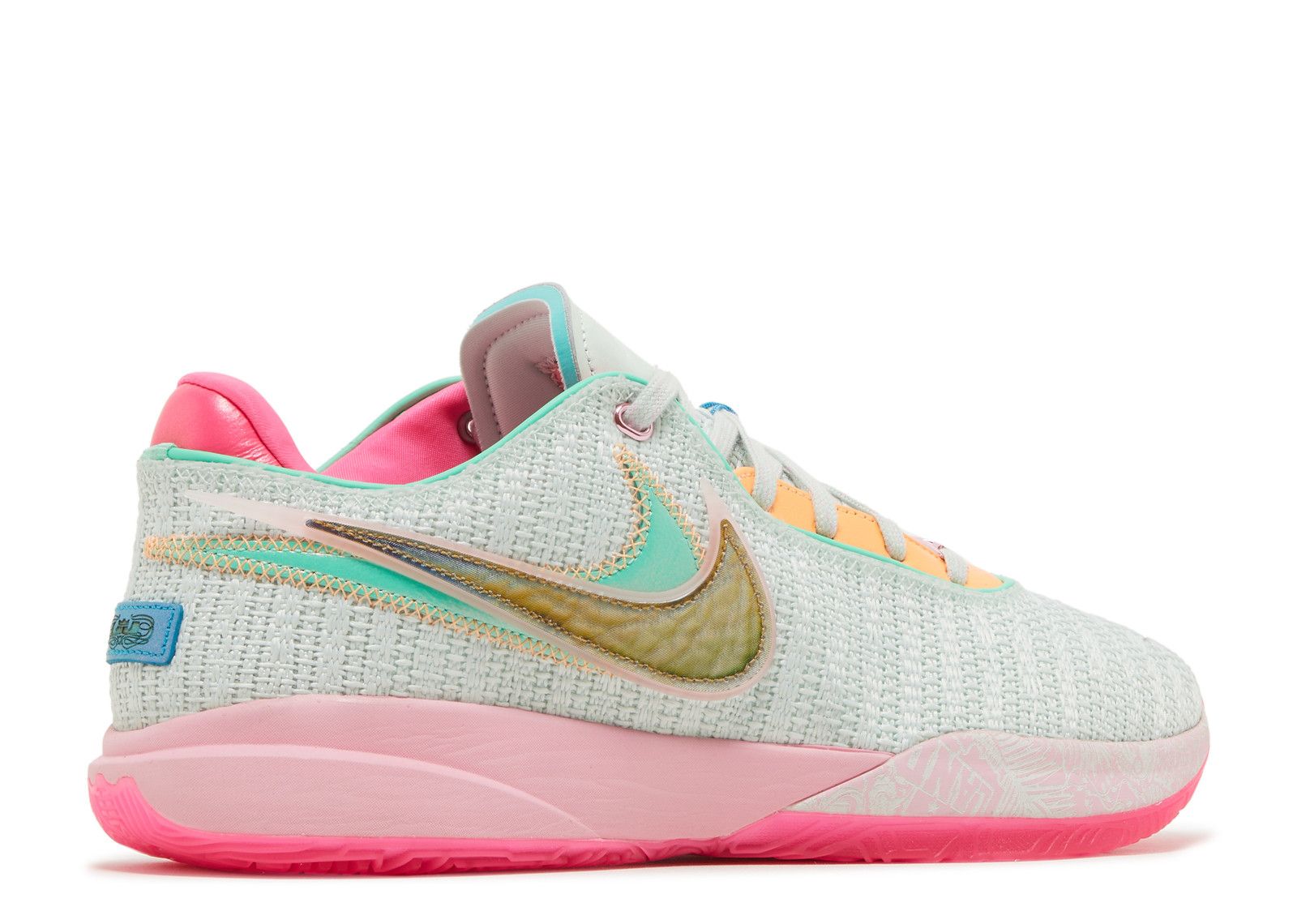 LeBron 20 'Time Machine' - Nike - DJ5423 300 - barely green/medium soft ...