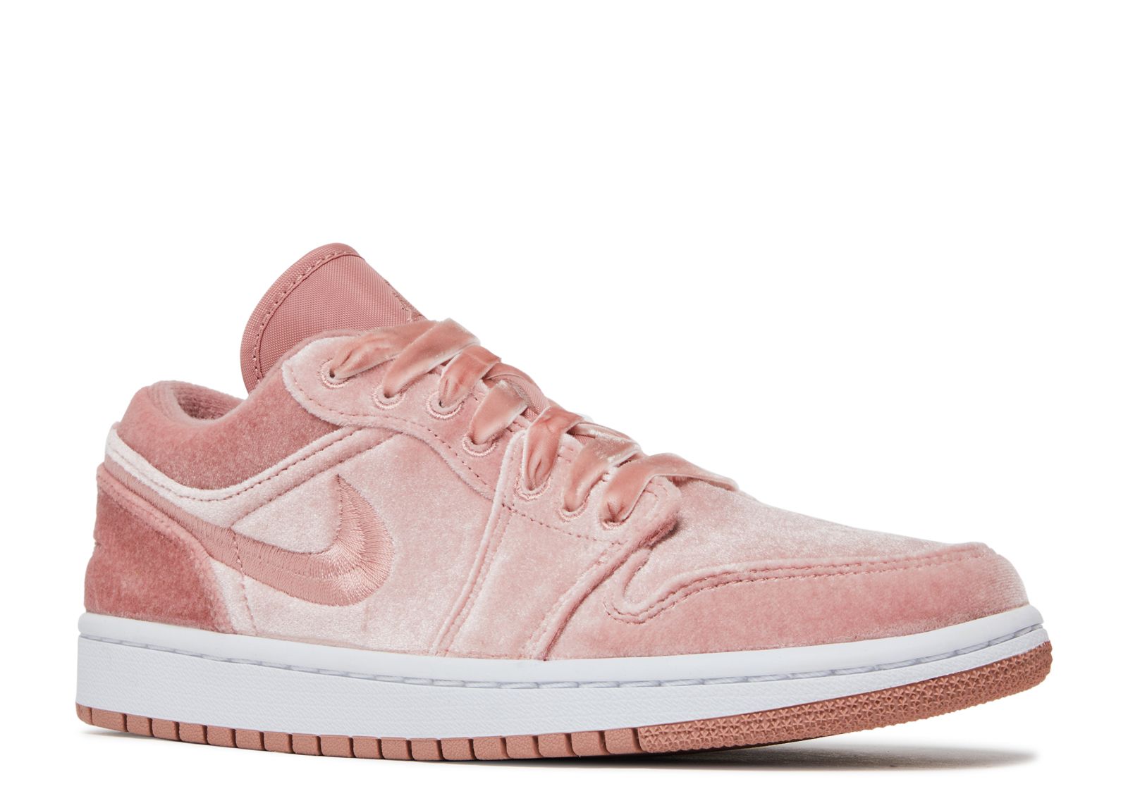 Wmns Air Jordan 1 Low SE 'Pink Velvet' - Air Jordan - DQ8396 600 - rust ...