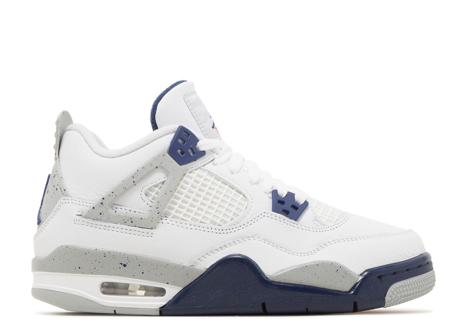 Air Jordan 4 Retro GS 'Midnight Navy' - Air Jordan - 408452 140 - white ...