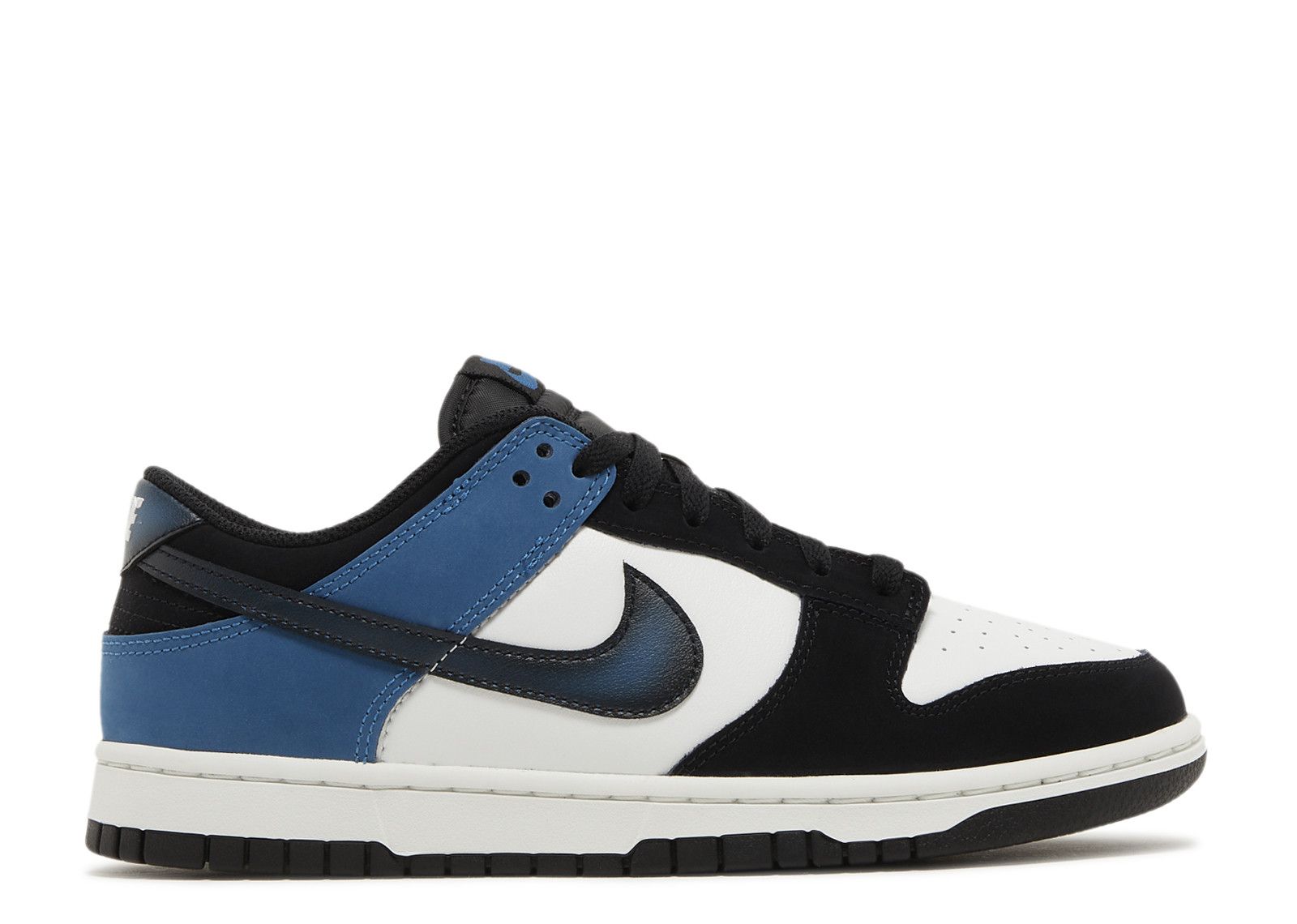 Dunk Low 'Airbrush Industrial Blue' - Nike - FD6923 100 - summit white/industrial blue/black ...