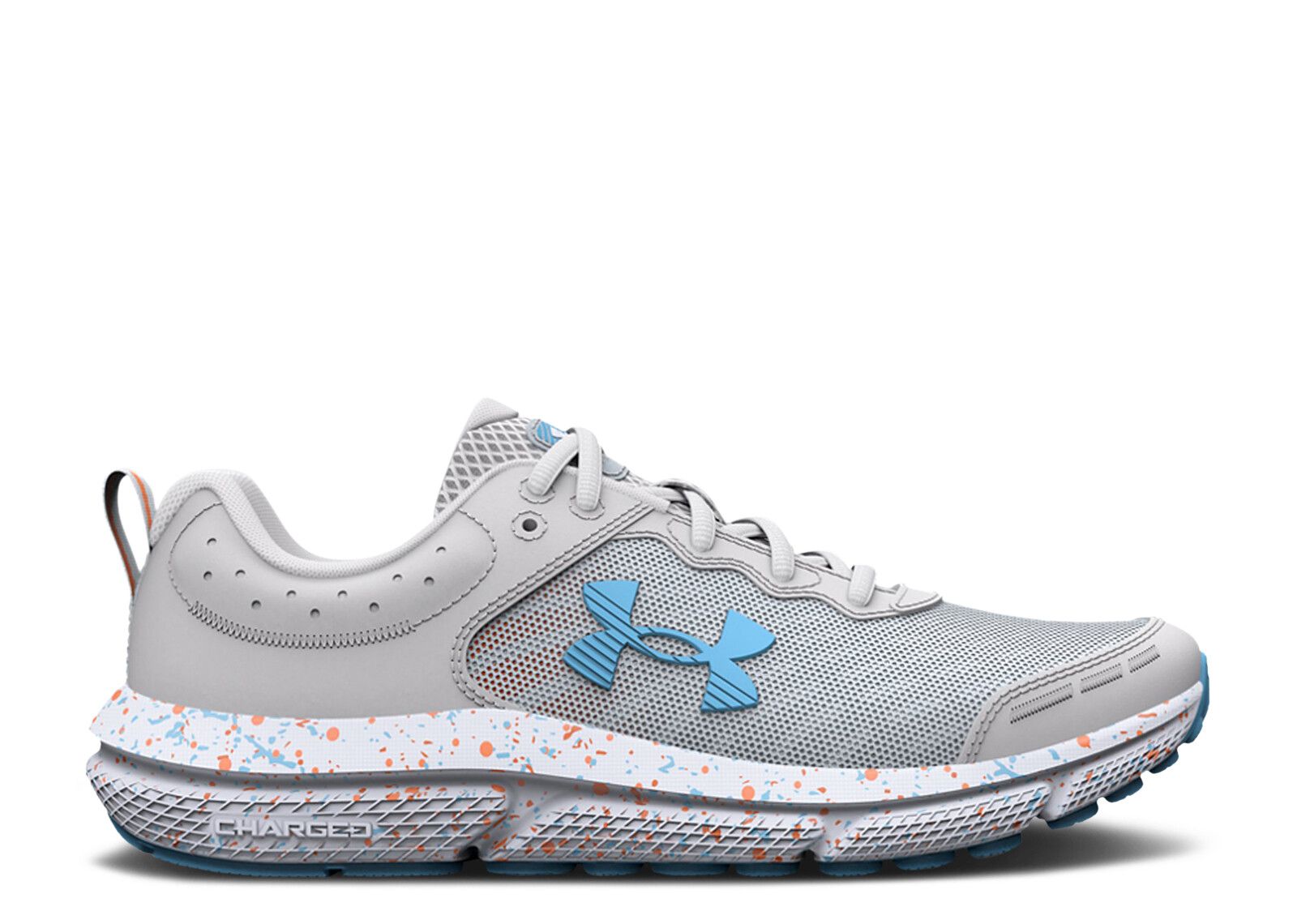 Assert 10 GS 'Paint Splatter' - Under Armour - 3026873 100 - halo grey ...