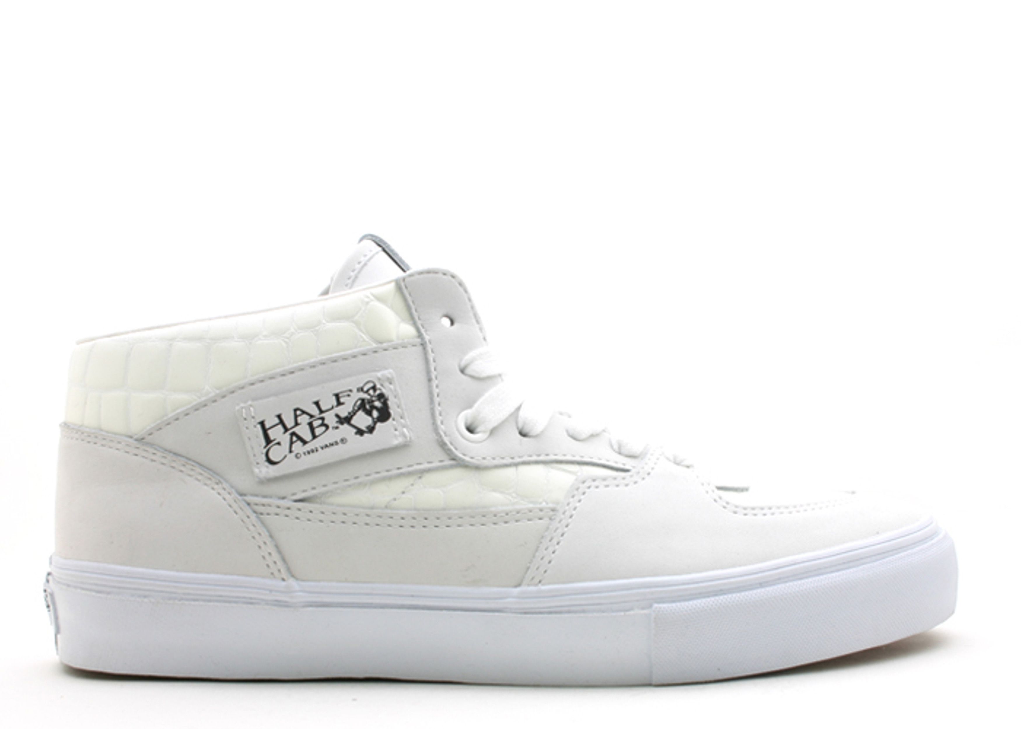 Half Cab Lx - Vans - VN0CH9XIM - crocodile white | Flight Club