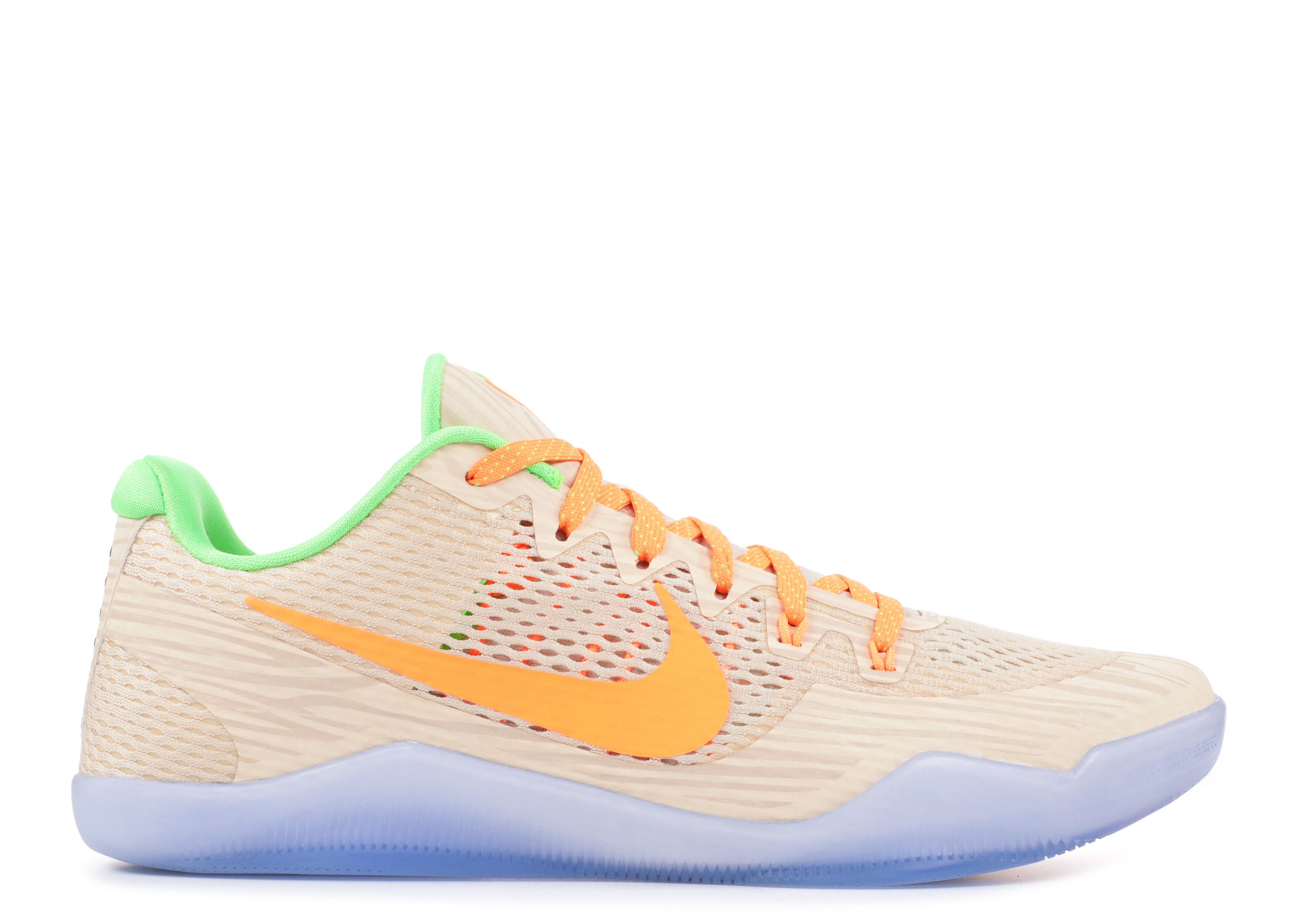 Kobe 11 'EYBL Peach Jam' - Nike - 856852 282 - pearl white/atomic ...