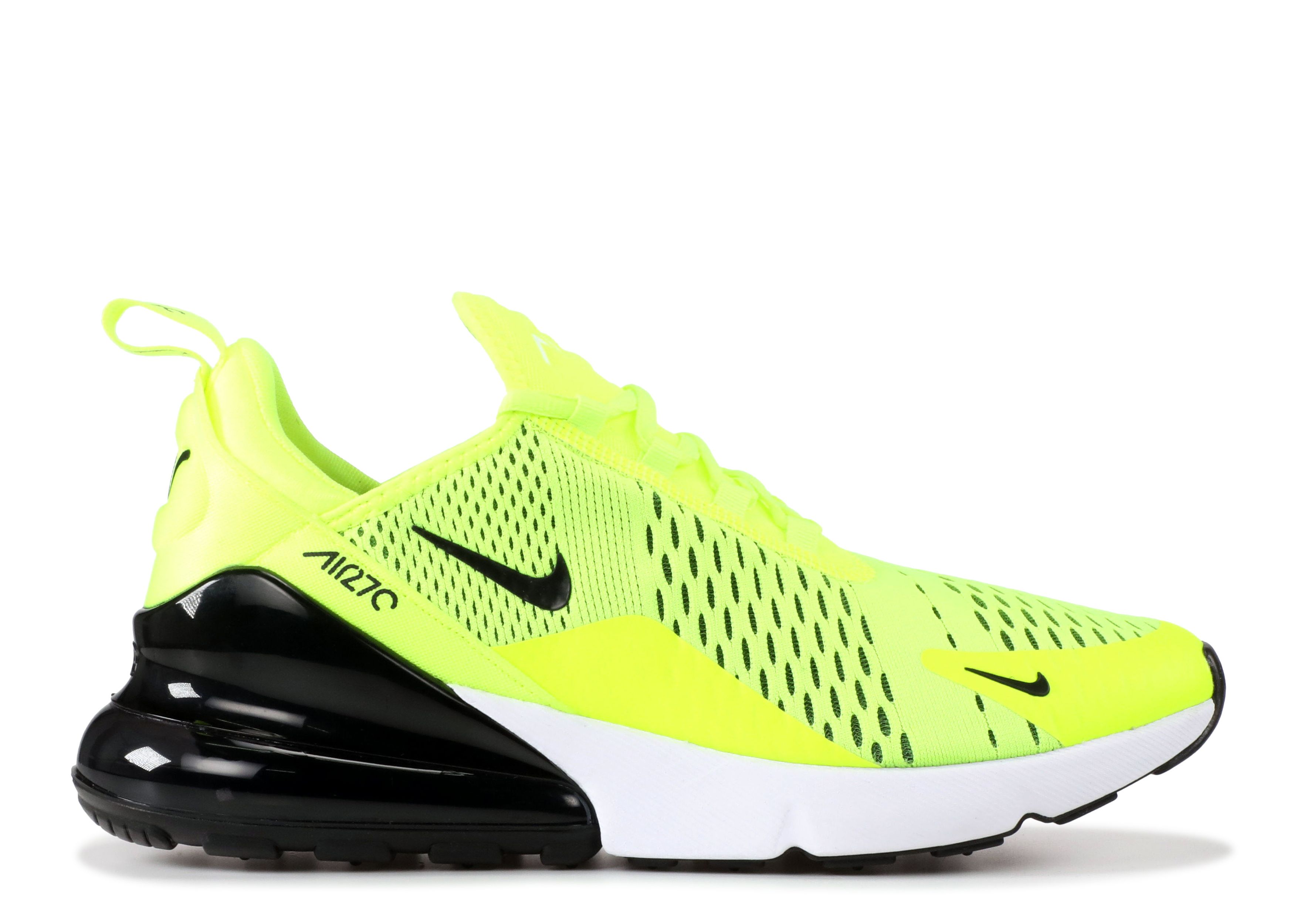 Air Max 270 'Volt' - Nike - AH8050 701 - volt/black | Flight Club