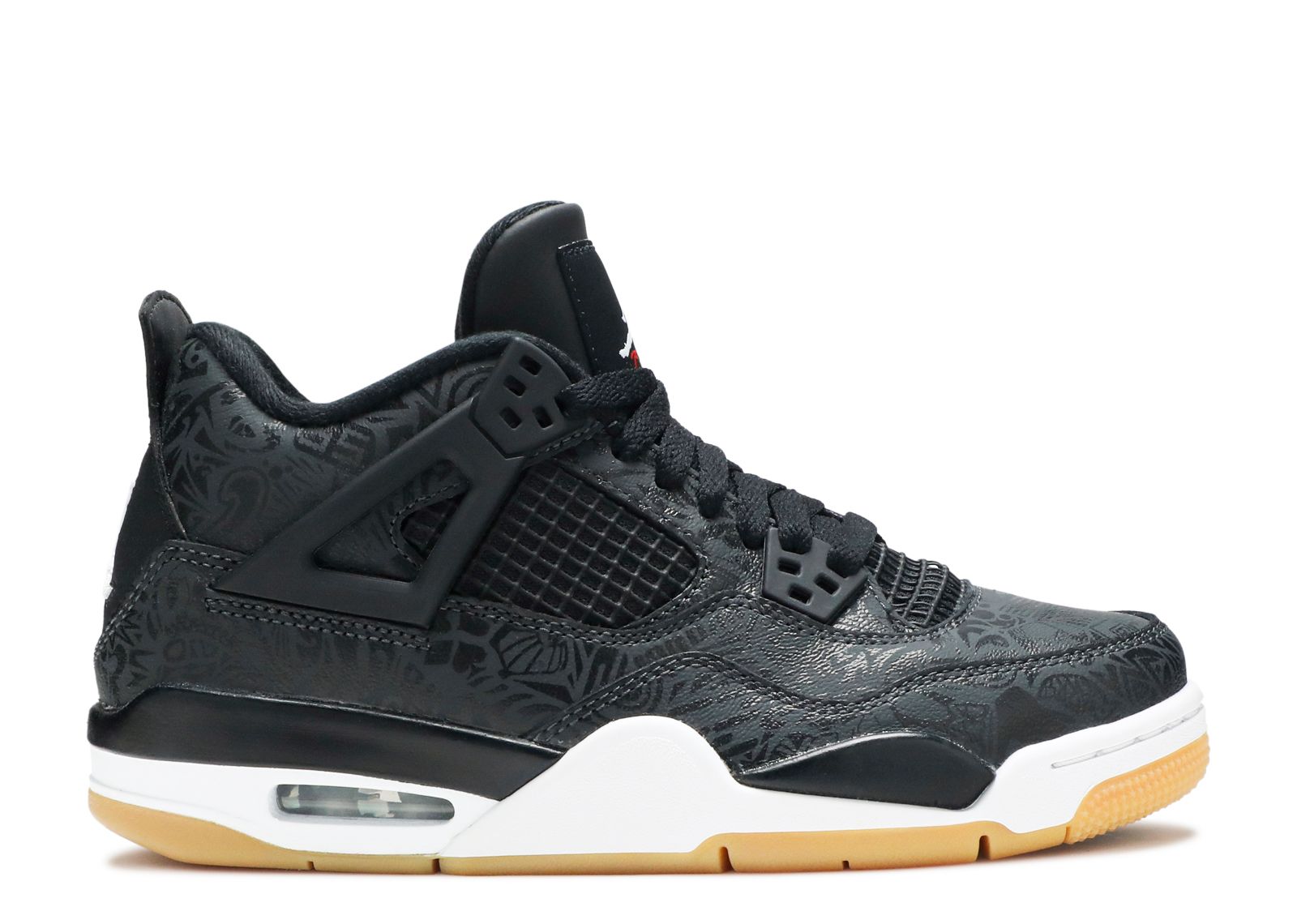 Air Jordan 4 Retro GS 'Laser' - Air Jordan - CI2970 001 - black/white ...