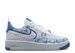 Air Force 1 Crater Flyknit GS 'White Dark Marina Blue' - Nike - DM1060 100 - white/dark marina ...