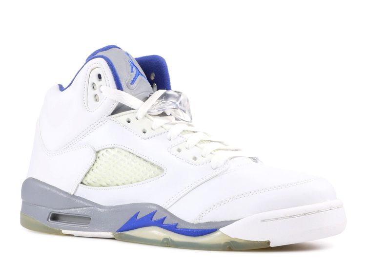 Air Jordan 5 Retro GS 'Stealth' - Air Jordan - 134092 142 - white/sport ...