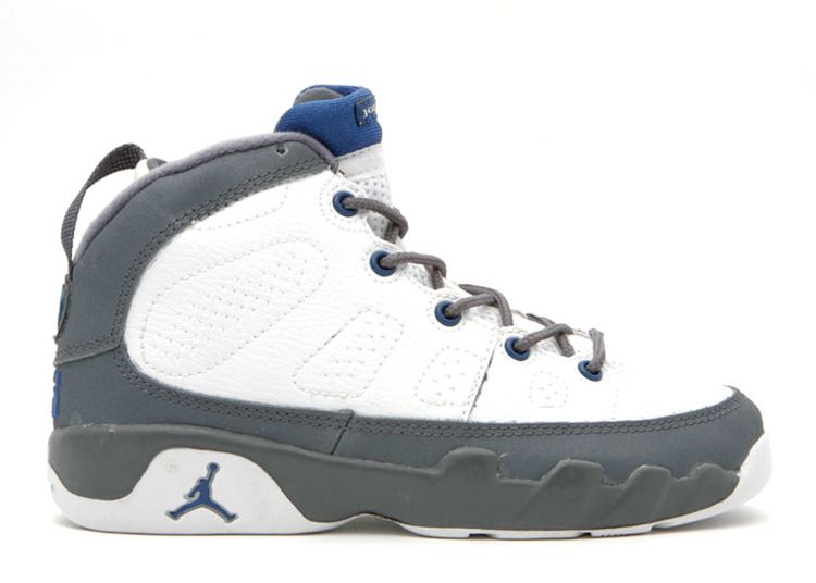 Jordan 9 Retro Ps - Air Jordan - 302360 141 - white/french blue-flint ...
