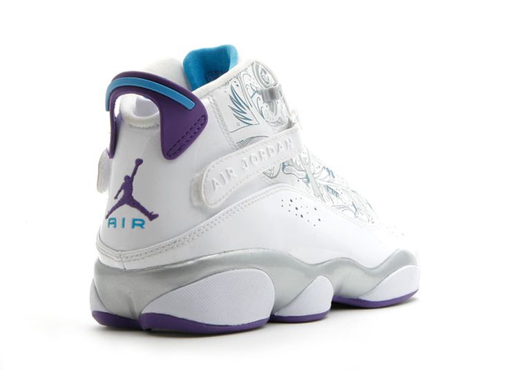 6 Rings 'Utah' - Air Jordan - 322992 153 - white/varsity purple-teal ...