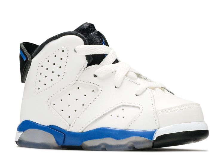 Air Jordan 6 Retro BT 'Sport Blue' - Air Jordan - 384667 107 - white ...