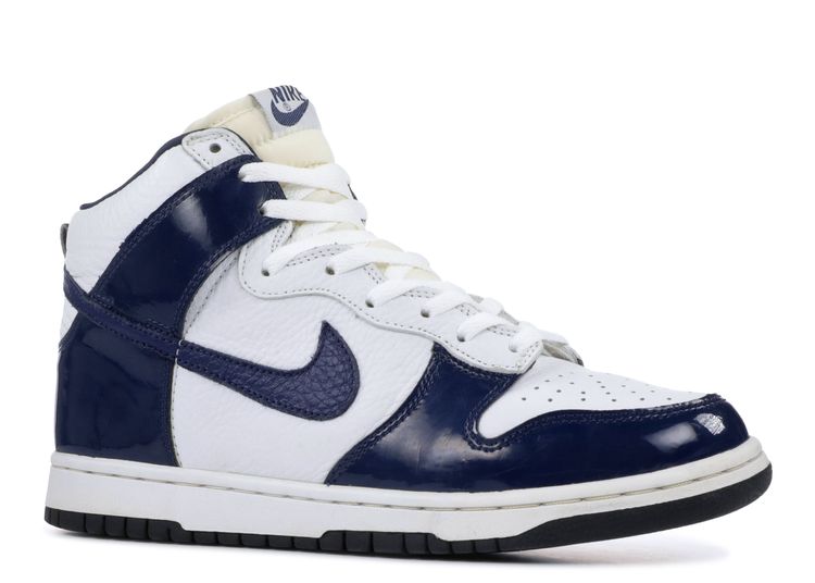 Dunk High - Nike - 304093 141 - white/midnight navy | Flight Club