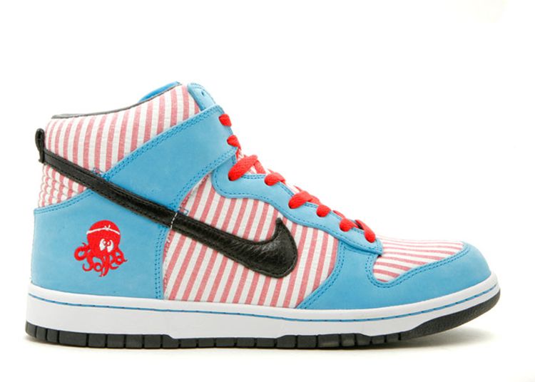 Dunk High Premium 'Osaka/Dotonbori' - Nike - 323955 401 - vivid blue ...