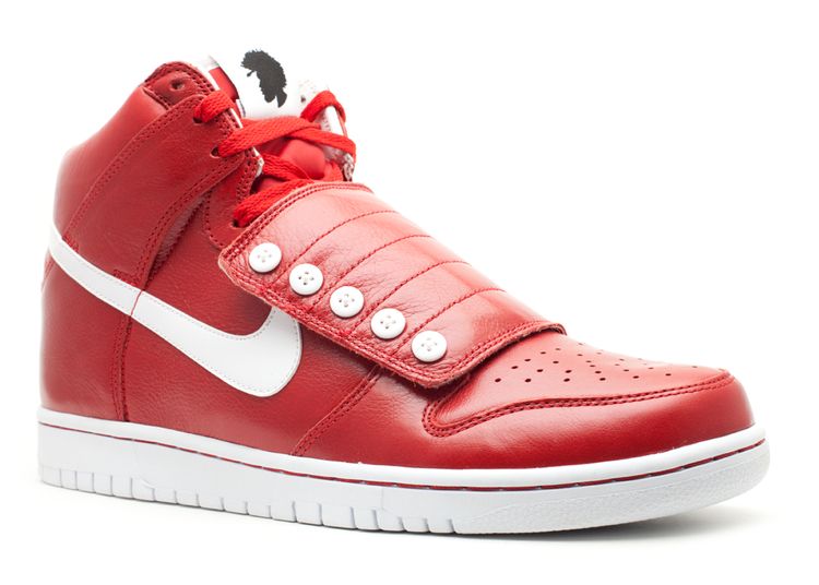 Dunk High Strap 'Questlove' - Nike - 415924 601 - varsity red/white ...