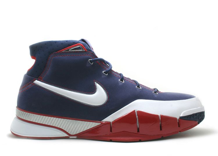 Zoom Kobe 1 'USA' Sample - Nike - BAM270 M14 C1 - navy/white-red ...