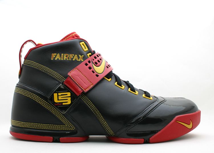 Zoom LeBron 5 'Fairfax' - Nike - 317253 941 - black/varsity maize-black ...