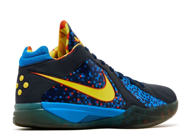 Zoom KD 3 'EA Sports' - Nike - 417279 400 - blue/yellow-orange | Flight ...