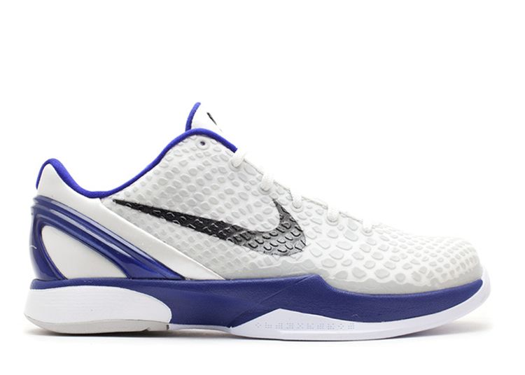 Zoom Kobe 6 GS 'Concord' - Nike - 429913 100 - white/black/neutral grey ...
