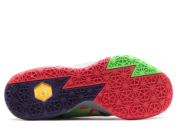 KD 6 'Energy' - Nike - 599424 008 - cl gry/elctrc grn-brght crmsn ...