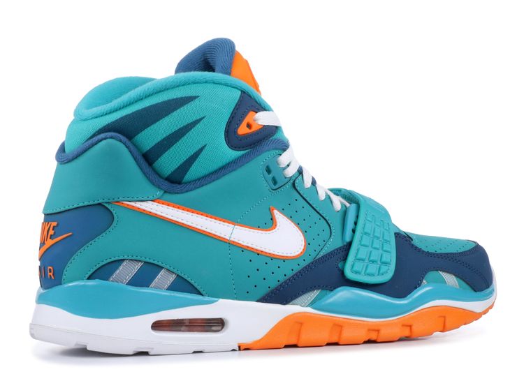 Air Trainer Sc 2 Qs Nfl 'Dolphins' - Nike - 614640 300 - trb grn/wht ...